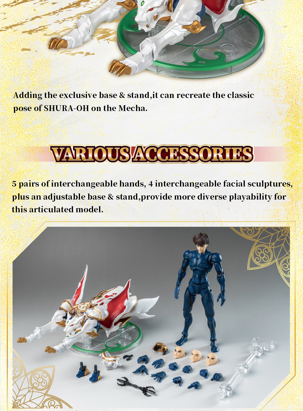 YOLOPARK AMK PRO X SERIES SHURATO 18cm Shura-Oh Model Kit | Shopee Thailand