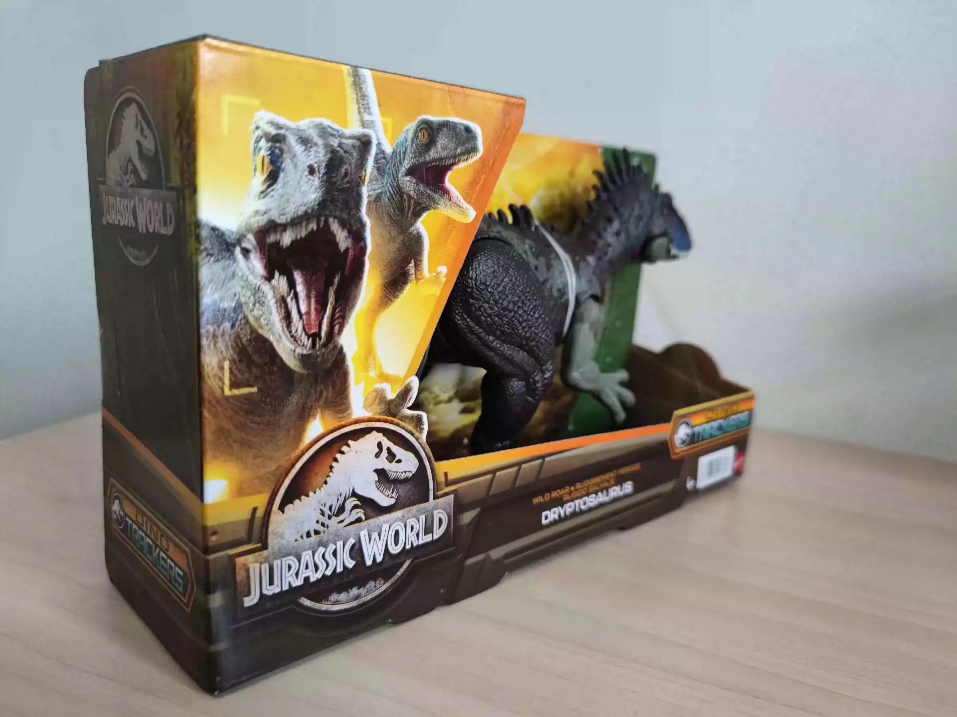 Jurassic World Toys Dominion Wild Roar Dryptosaurus Dinosaur Action ...