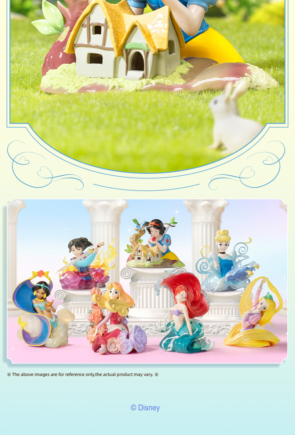 52TOYS Disney Princess Art Gallery Series2 Series Blind Box Figure Toy | Shopee Thailand