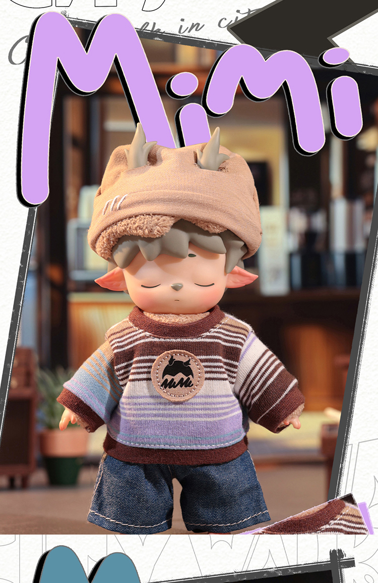 Heyone MIMIs CityWalk Series ตุ๊กตาไวนิล Mystery Box กล่องตาบอดของขวัญ ...
