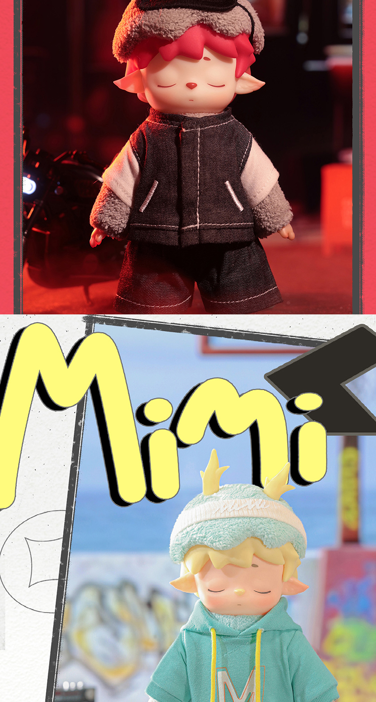 Heyone MIMI MIMIs CityWalk series Vinyl Plush Mystery Box กล่องตาบอดน่ารักรูปของขวัญ | Shopee ...