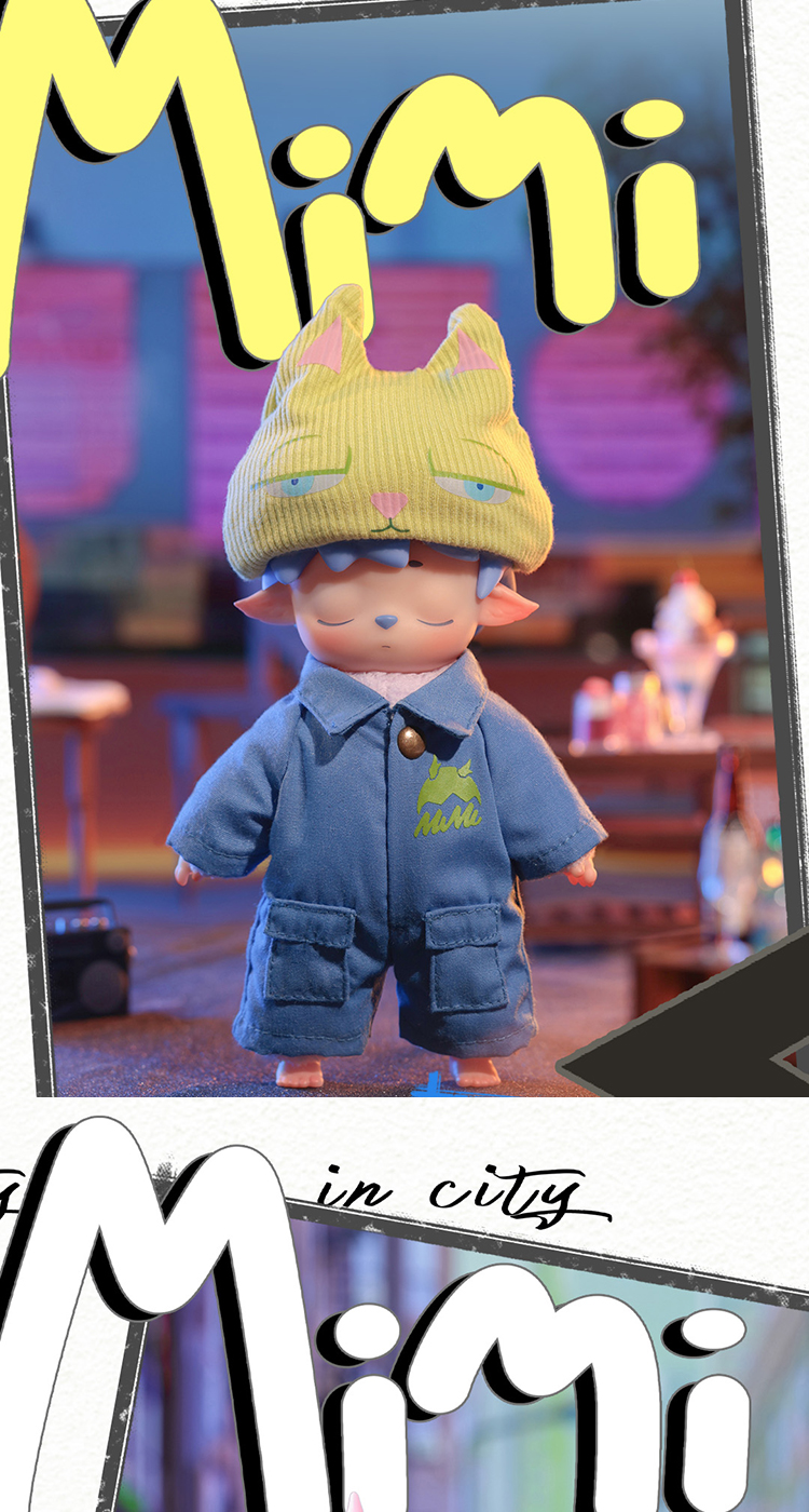 Heyone MIMIs CityWalk Series ตุ๊กตาไวนิล Mystery Box กล่องตาบอดของขวัญ ...