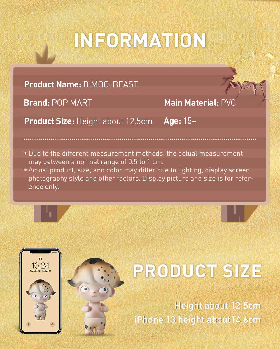 POP MART DIMOO - BEAST Figurine | Shopee Thailand