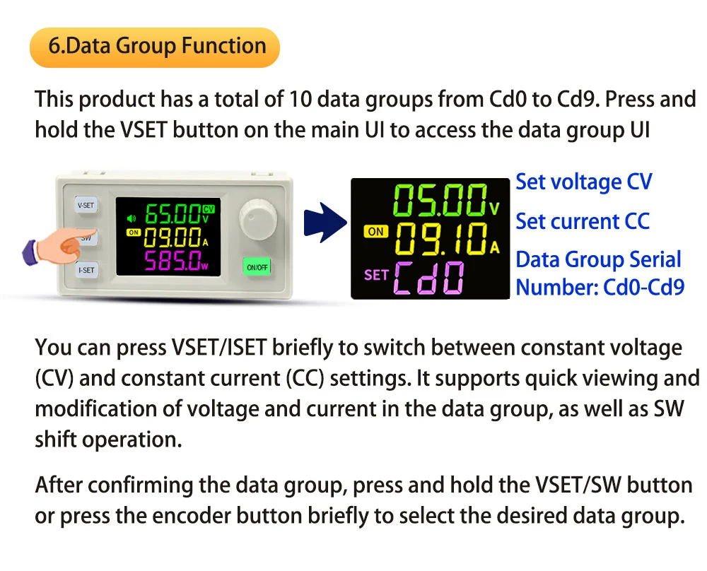 Xy7025 70V/25A/1750W Buck Converter CC CV CNC แหล่งจ่ายไฟเสถียรปรับแรงดันไฟฟ้าควบคุมและโมดูล ...