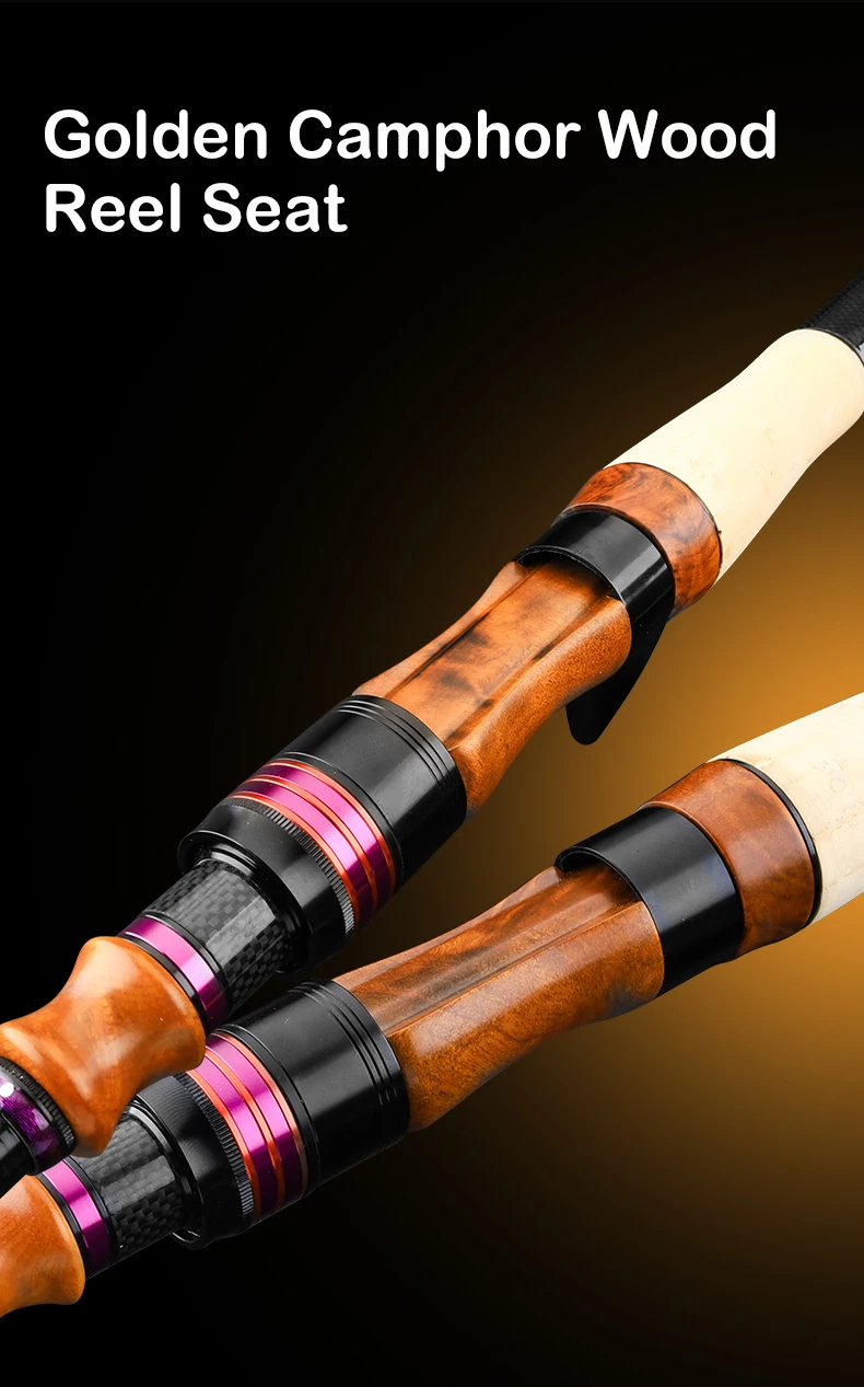 Purelure 1.50m XUL BFS Telescopic Rod 5ft Travel Rod ปลาเทราท์ Spinning ...