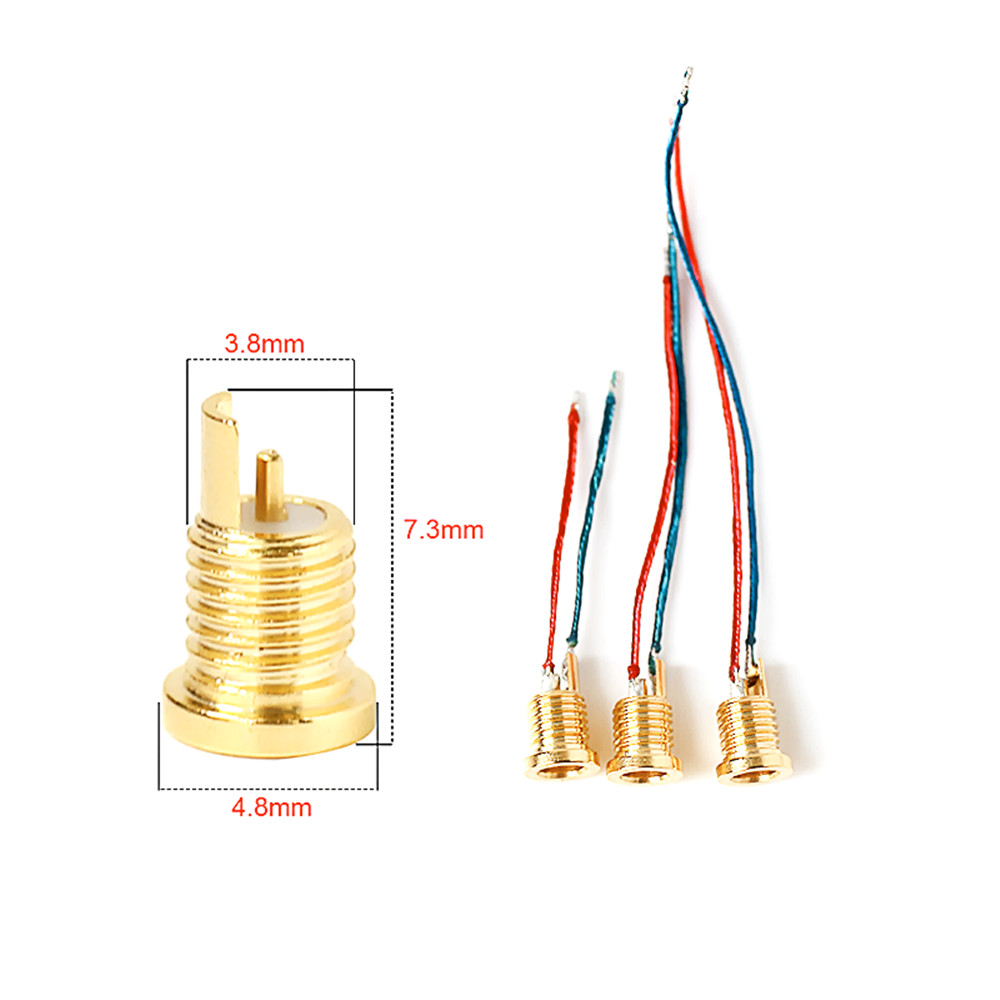 Mmcx Pin Connetor Socket Nut Custom Made Universal หญิงทองแดงบริสุทธิ์ ...