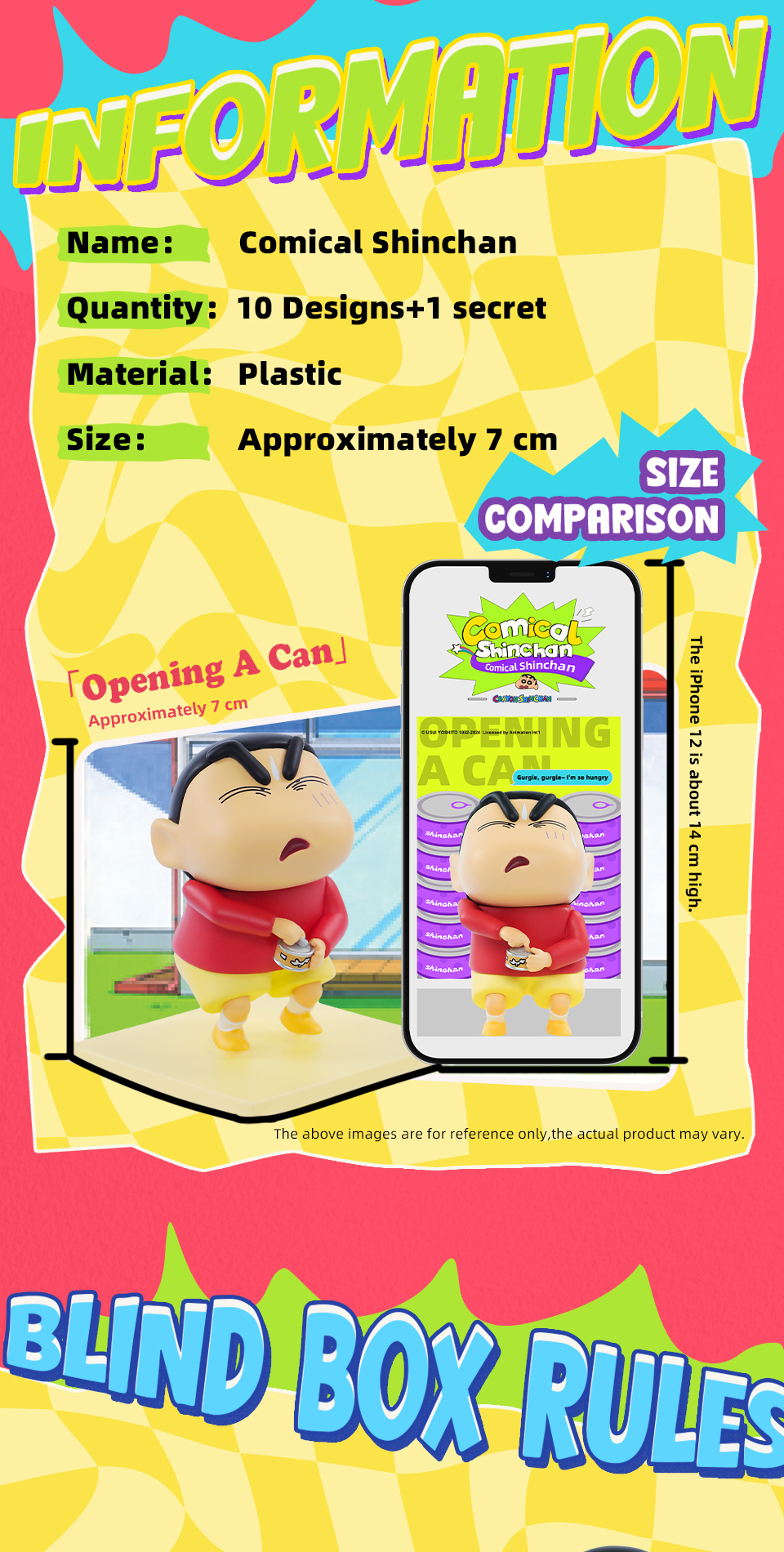 52TOYS Crayon Shinchan Comical Shinchan Series Blind Box Figure Toy ...