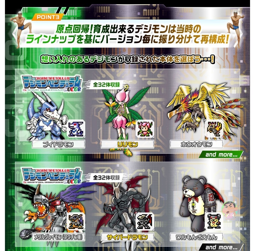 Bandai Digimon Pendulum COLOR (4 WIND GUARDIANS / 5 METAL EMPIRE / ZERO ...