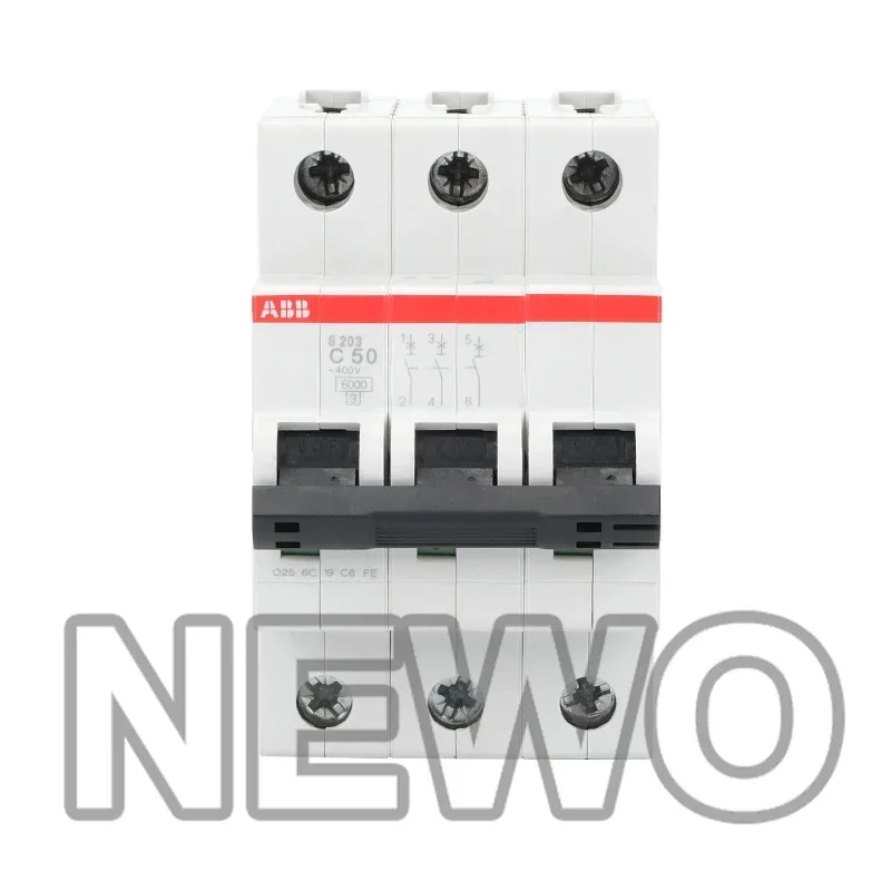 Original ABB Miniature Circuit Breaker SH200 Series C ประเภท SH201 SH202 SH203 SH204 1A 2A 3A 4A ...
