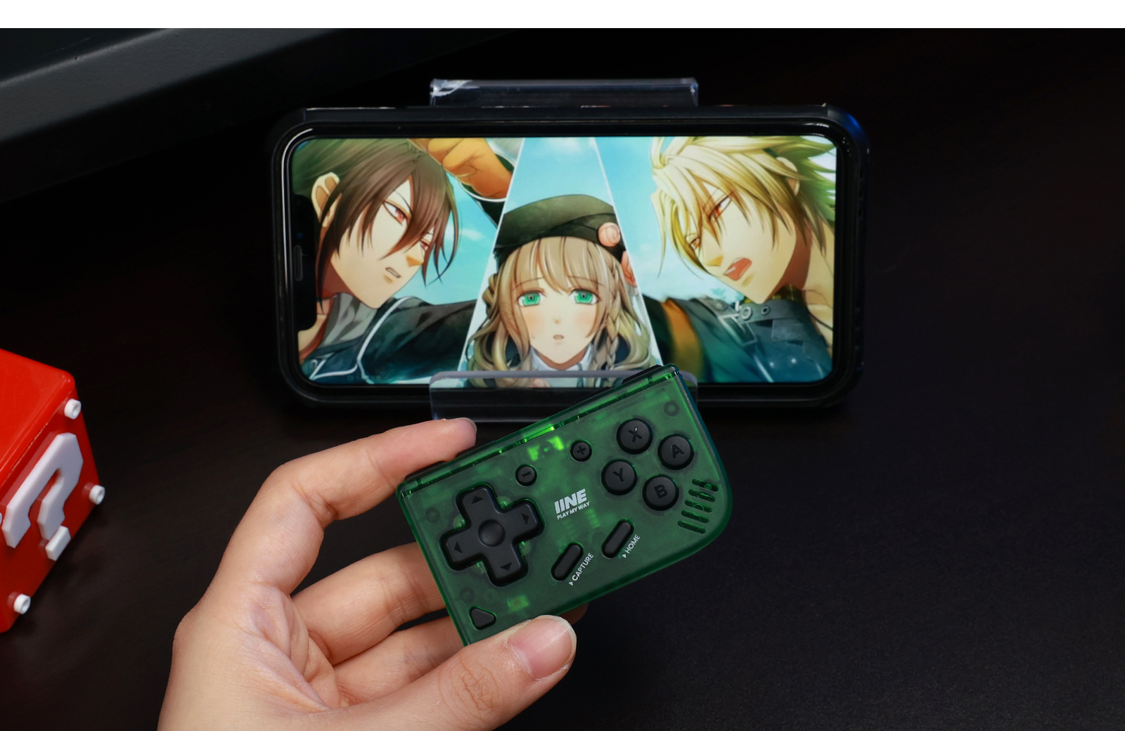 Iine Mini Retro Ananke controller/ ฟังก์ชั่นเทอร์โบและจอยสติ๊กแบบถอด ...