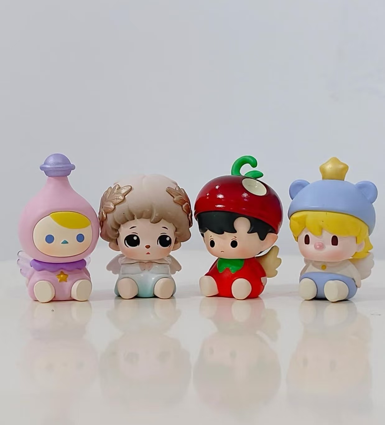 ของแท้ POPBEAN Christmas Cute Particles Series sp Snow Angel Labubu ...
