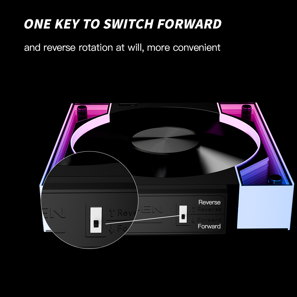 Jungle Leopard Case Fan Interstellar v3 Magic Block ฟรี Splicing 120 ...