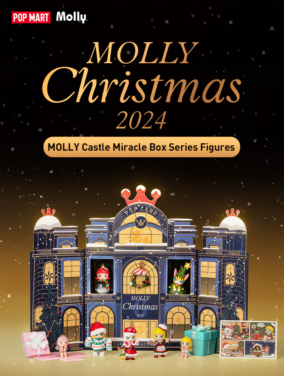 POP MART MOLLY Castle Miracle Box （include 7 Blind boxes） | Shopee Thailand