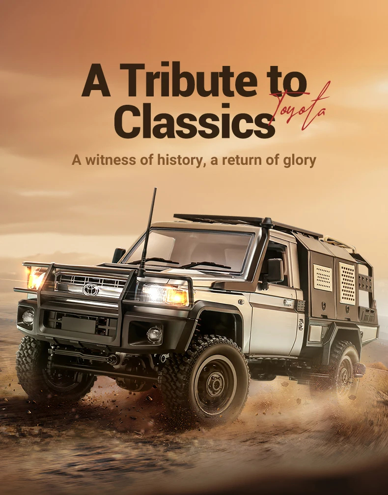 พร้อมสต็อก MNRC 2.4G MN82 MN82 Pro MN82S 1:12 Supertourer Full Scale ...