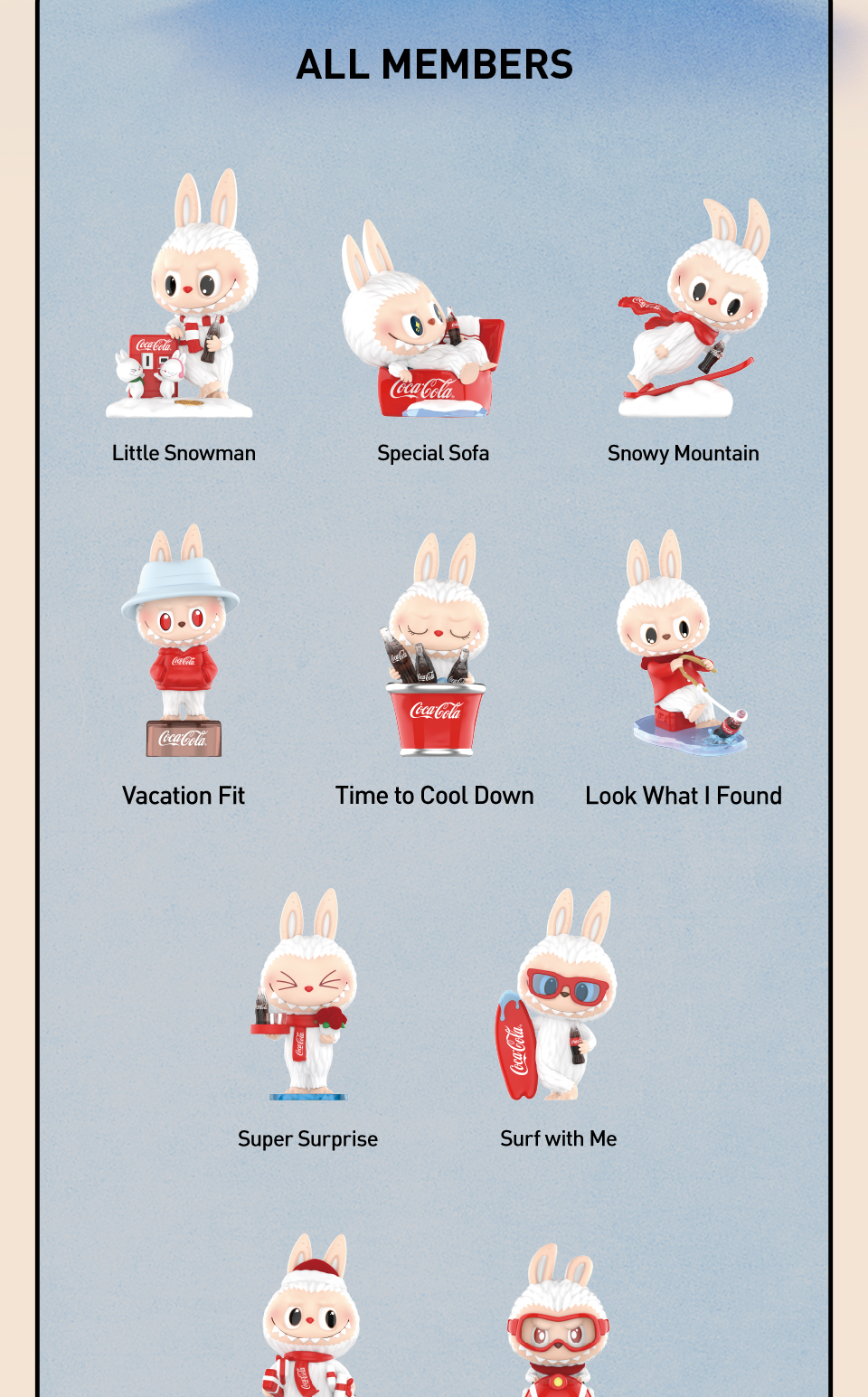 POP MART THE MONSTERS COCA-COLA Series Figures Blind Box (whole set ...