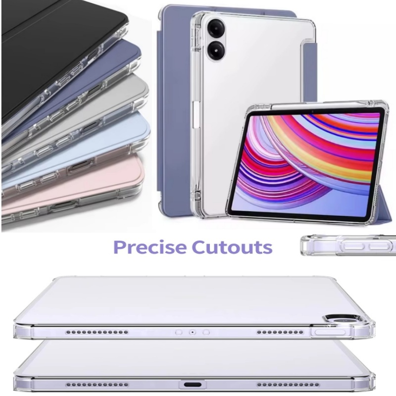 Redmi Pad Pro กรณี 12.1 นิ้วสําหรับ Xiaomi Poco Pad กรณีผู้ถือปากกา ...