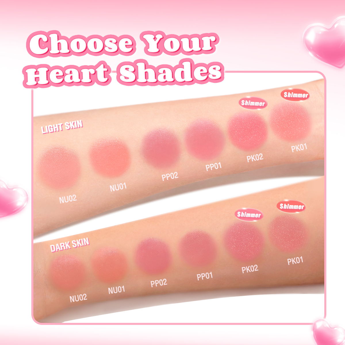 【ใหม่】Pinkflash Multi-Use Watery Blush Stick Healthy Rosy Cream ...