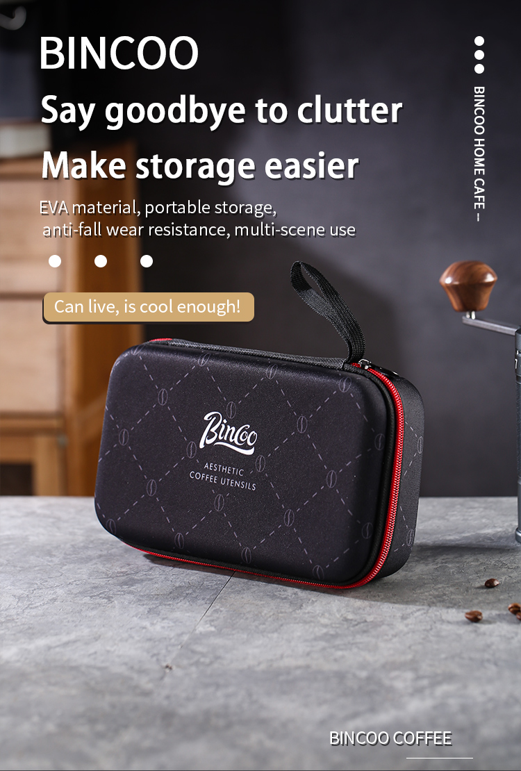 Bincoo Hand Crushing Bag Protective Coffee Case Outdoor Travel Crusher Takeaway Bag Coffee ...