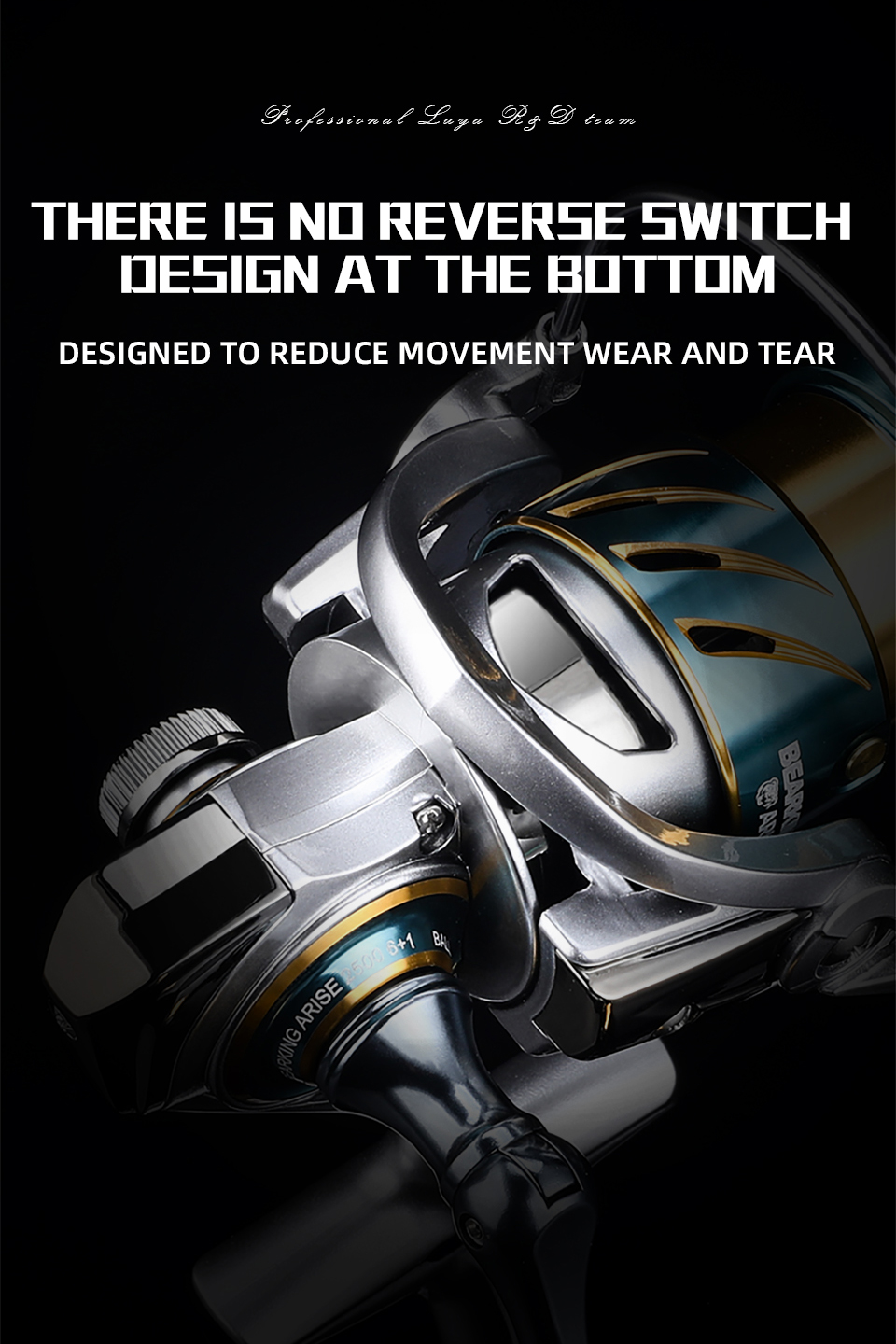 Bearking Official Store ARS Spinning Fishing Reel 6 + 1BB เปลี่ยน EVA ...