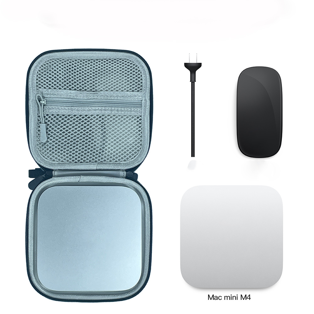 สําหรับ Mac Mini Travel Case,กระเป๋าถือกันกระแทกสําหรับปี 2024 Mac Mini ...