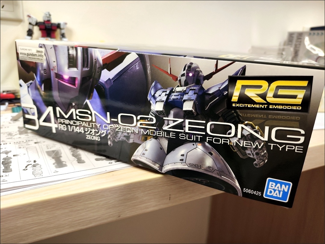 Bandai RG 1/144 ZEONG ZEONG ZEONG ZEONG Char Assembly | Shopee Thailand