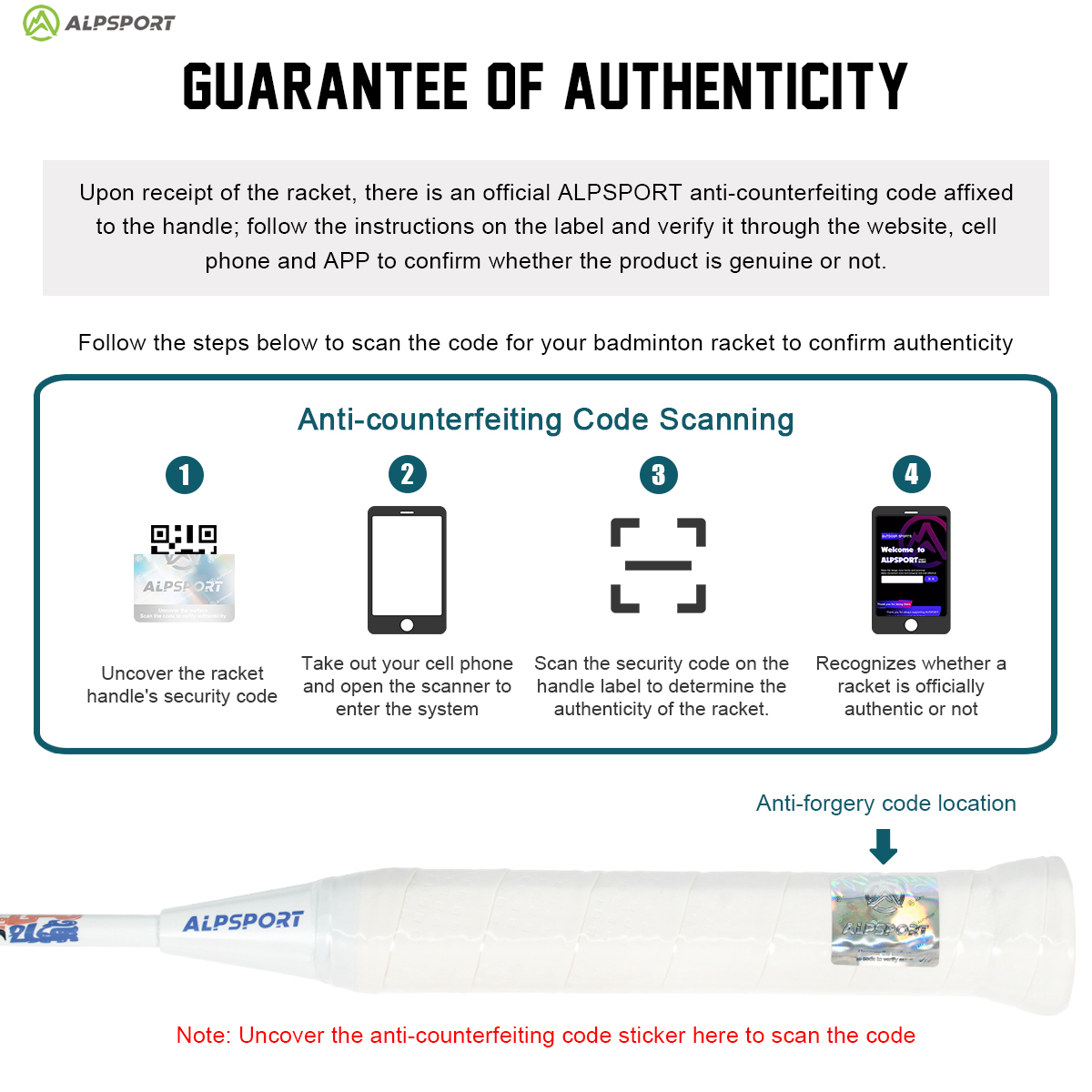 Alp DIY Pounds Customised อาชีพ Strung True 30Lbs ไม้แบดมินตัน 100% ...