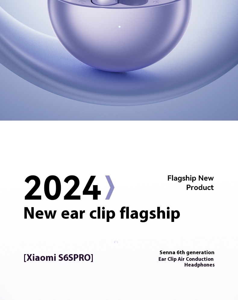 Sanag S6S Pro คลิปหูหูฟังบลูทูธเปิดไร้สาย Air Bone Conduction Non In Ear Movement | Shopee Thailand