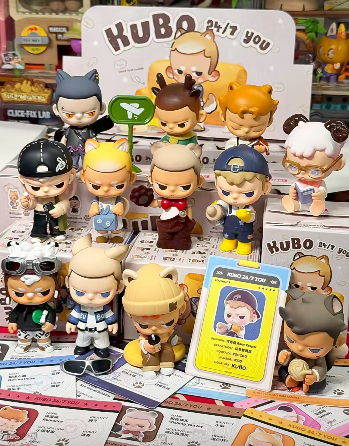 Popmart kubo Space kubo ของแท้24/1คุณทุกช่วงเวลา Series ของเล่นศิลปะ ...