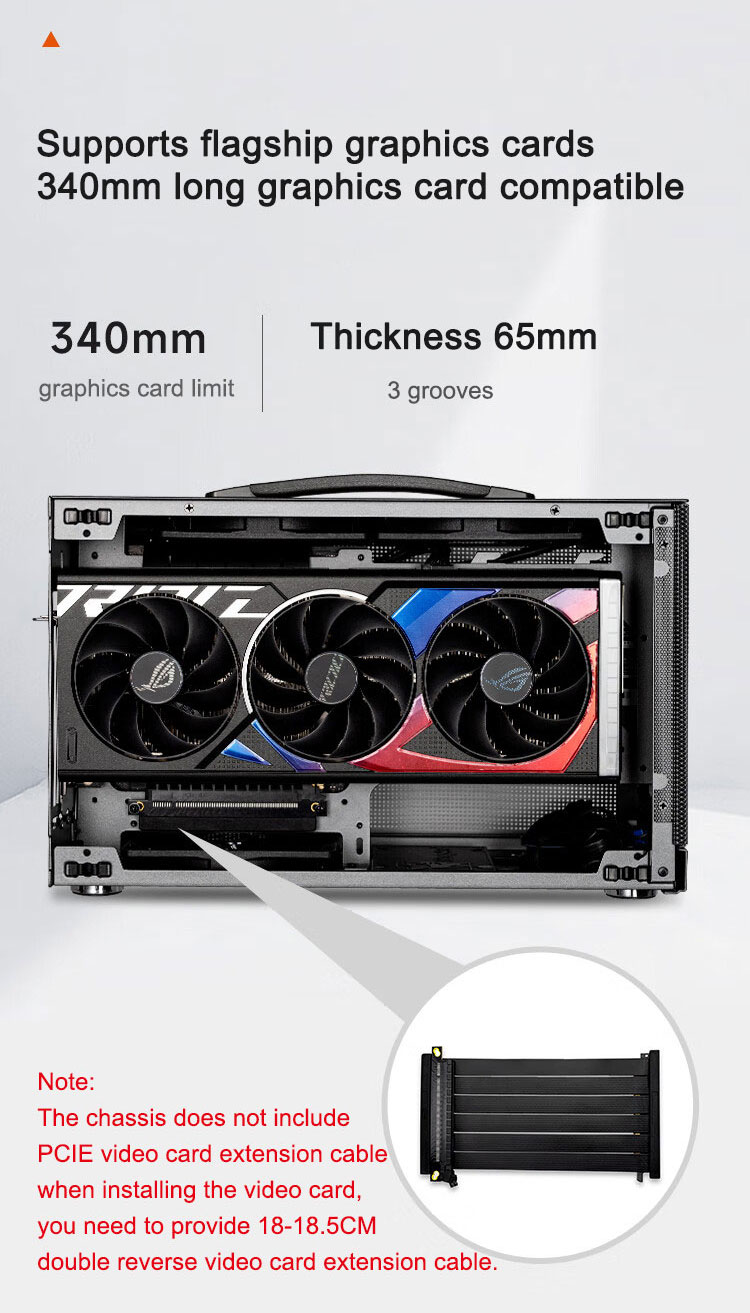 Pccooler K101 MESH Mini ITX เคสคอมพิวเตอร์,วัสดุเหล็ก/รองรับแหล่งจ่ายไฟ SFX/Motherboard ITX ...