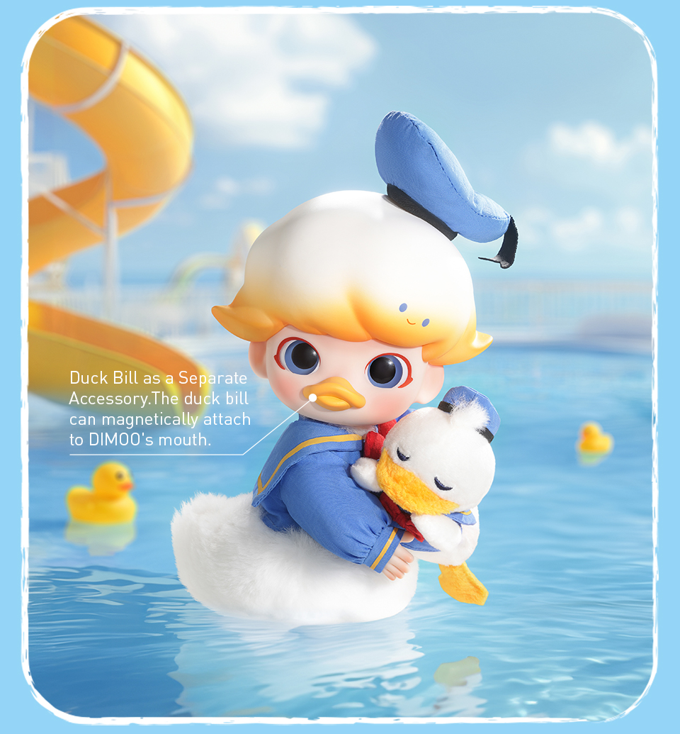 POP MART DIMOO Donald Duck 1/8 Action Figure | Shopee Thailand