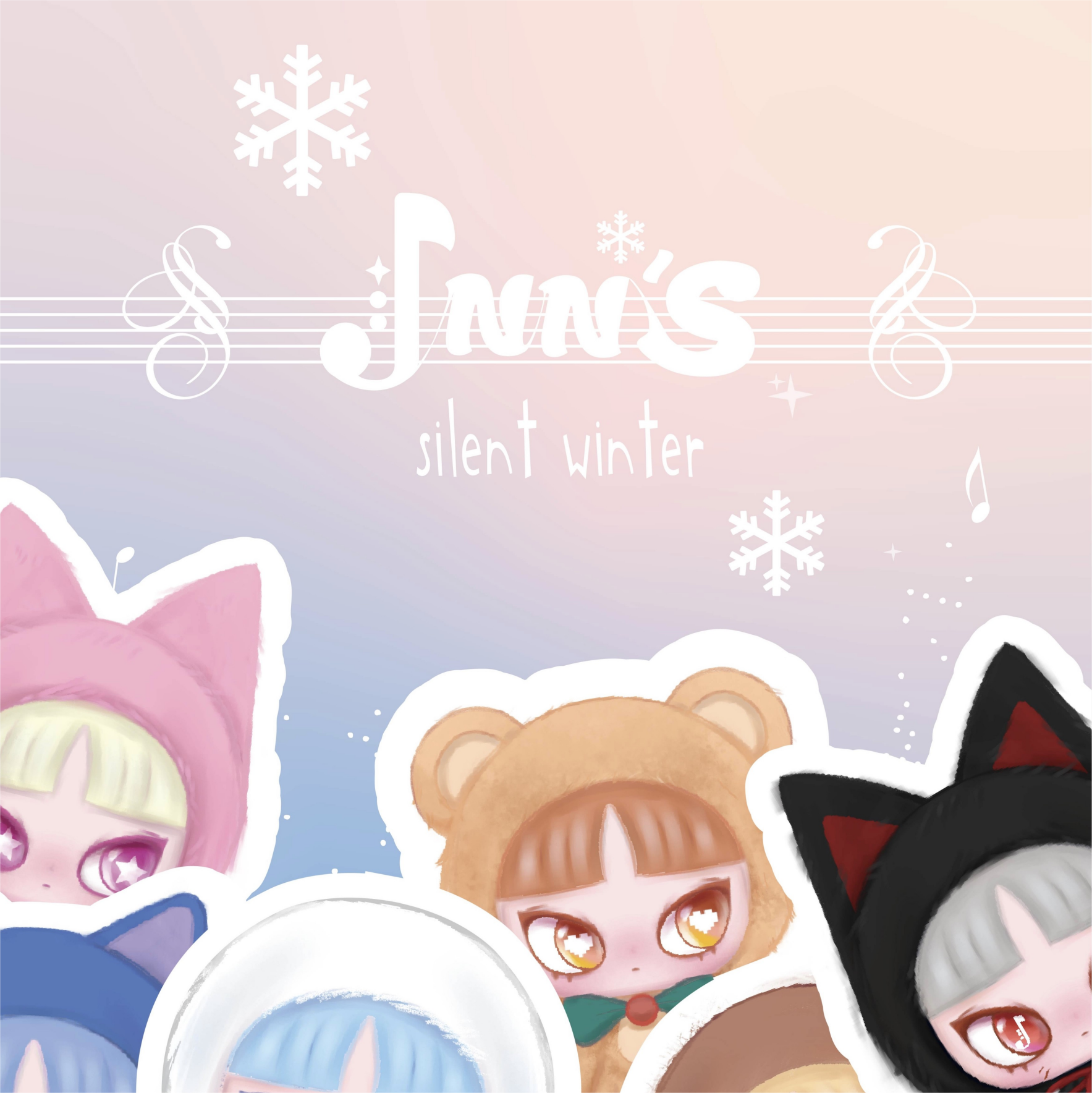 【Fast shipping】INN inn silent winter series plushie blind box one box ...