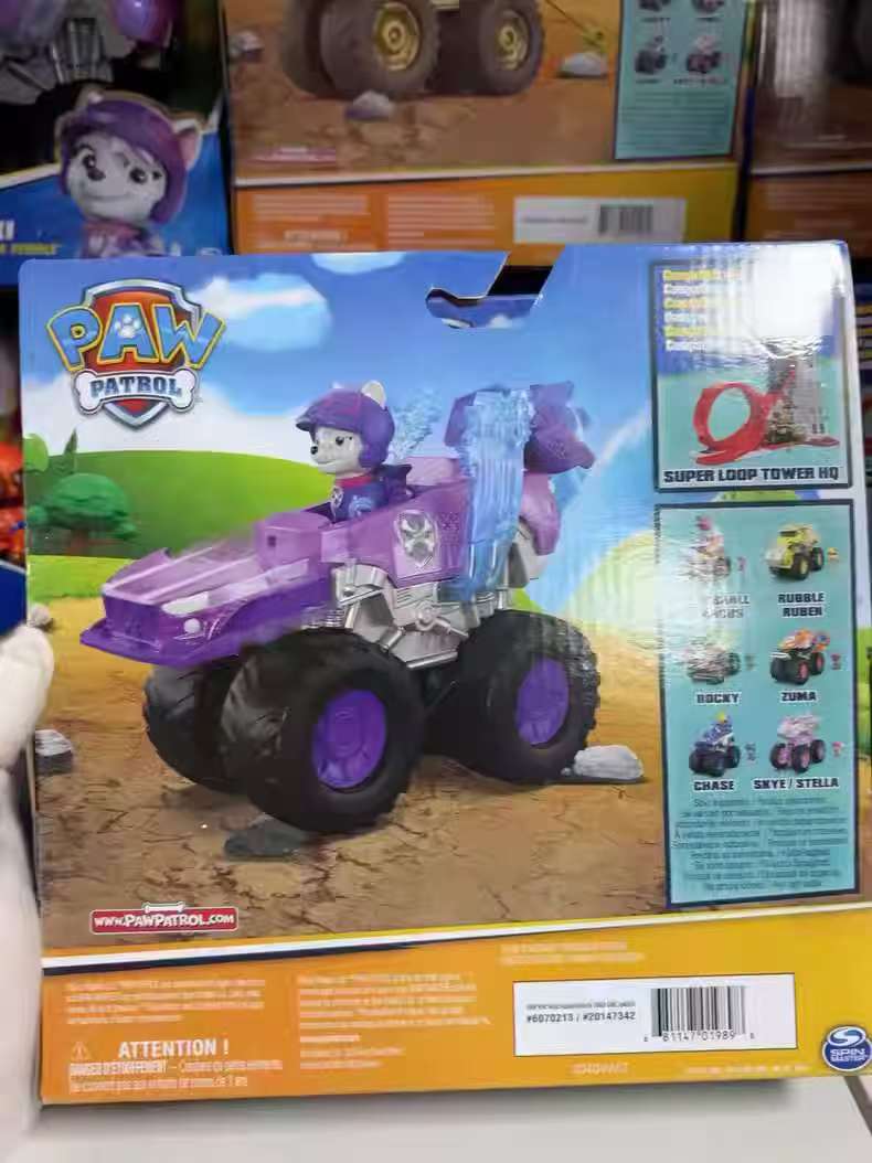 Paw Patrol: Rescue Wheels Roxi Monster Truck with Transformation and ...