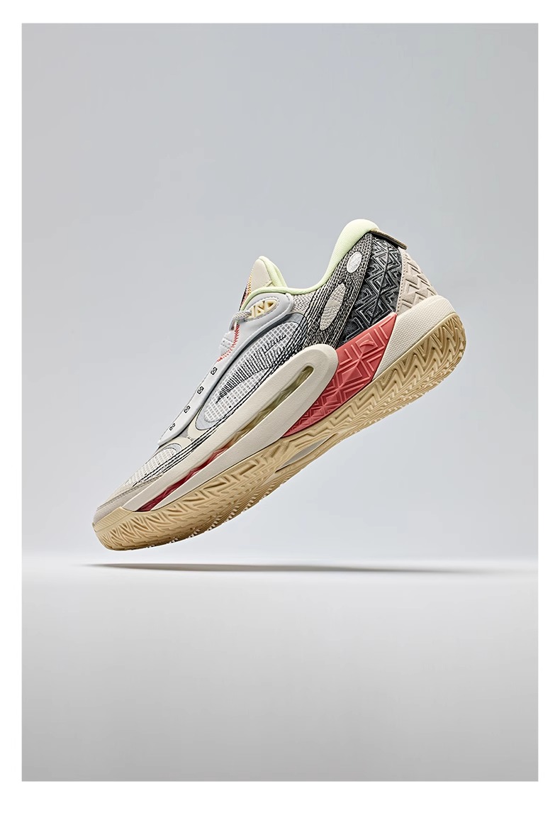 Anta Men Shock Wave 6 Kyrie Irving รองเท้าบาสเก็ตบอล Combat Support ...
