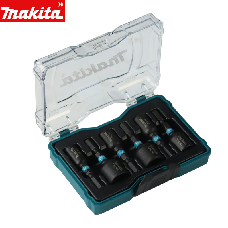 MAKITA E-18035 ไขควงไฟฟ้าด้ามหกเหลี่ยมแขนแม่เหล็กชุด 6 ชิ้น 1/4 ''แขนทน ...