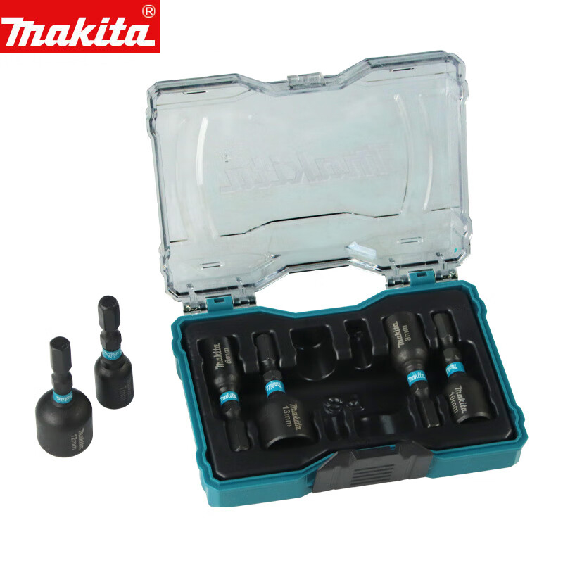 MAKITA E-18035 ไขควงไฟฟ้าด้ามหกเหลี่ยมแขนแม่เหล็กชุด 6 ชิ้น 1/4 ''แขนทน ...