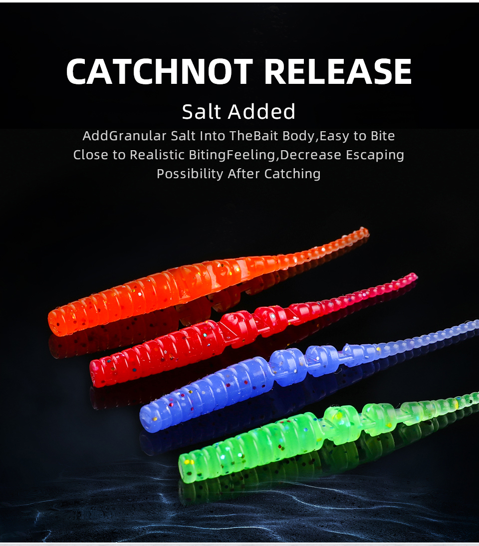 Bearking Polaris 50 ชิ้น 4 ซม.5 ซม.ล่อนุ่มสําหรับ Grouper Snapper Snakehead Tarpon Shore Casting ...