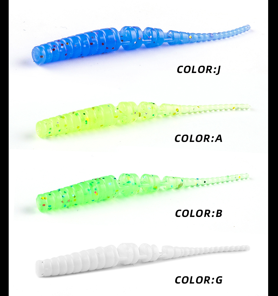 Bearking Polaris 50 ชิ้น 4 ซม.5 ซม.ล่อนุ่มสําหรับ Grouper Snapper Snakehead Tarpon Shore Casting ...