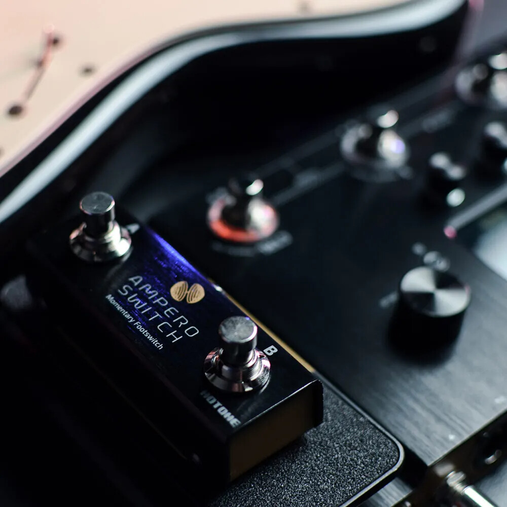 Hotone Ampero Switch 2-Way Momentary Dual Footswitch ตัวควบคุมเท้า 1/4 ...