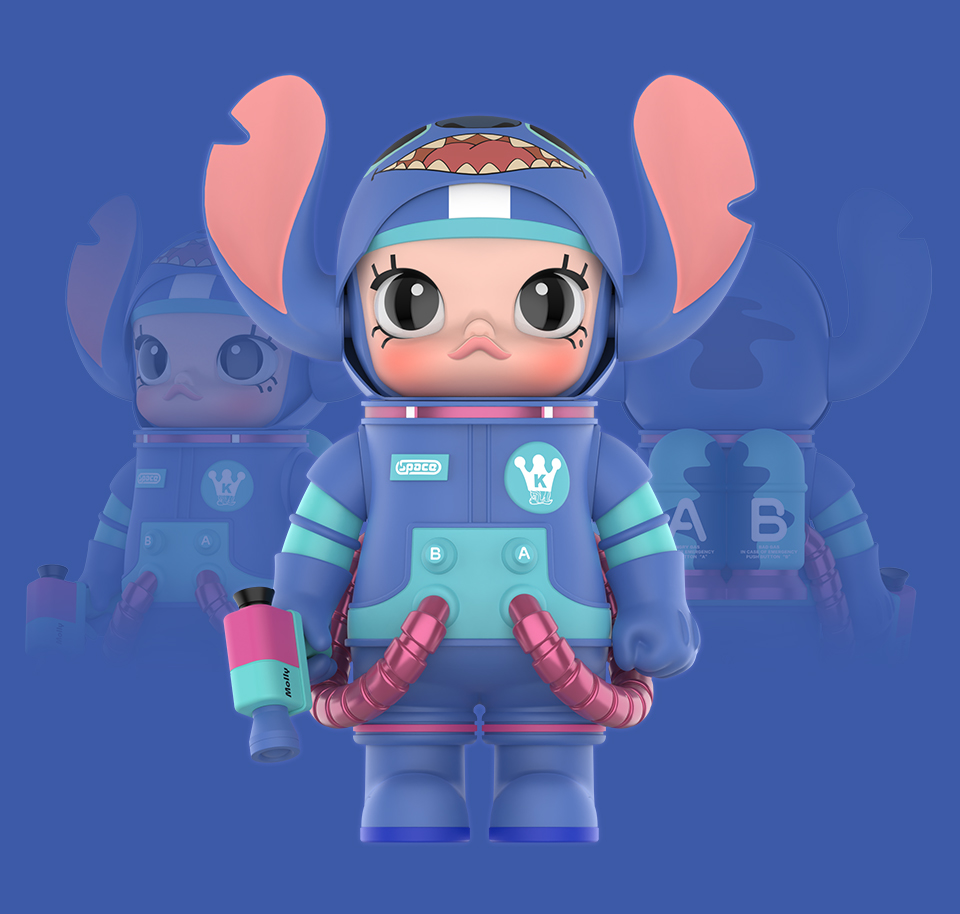 POP MART MEGA SPACE MOLLY 1000% Stitch | Shopee Thailand