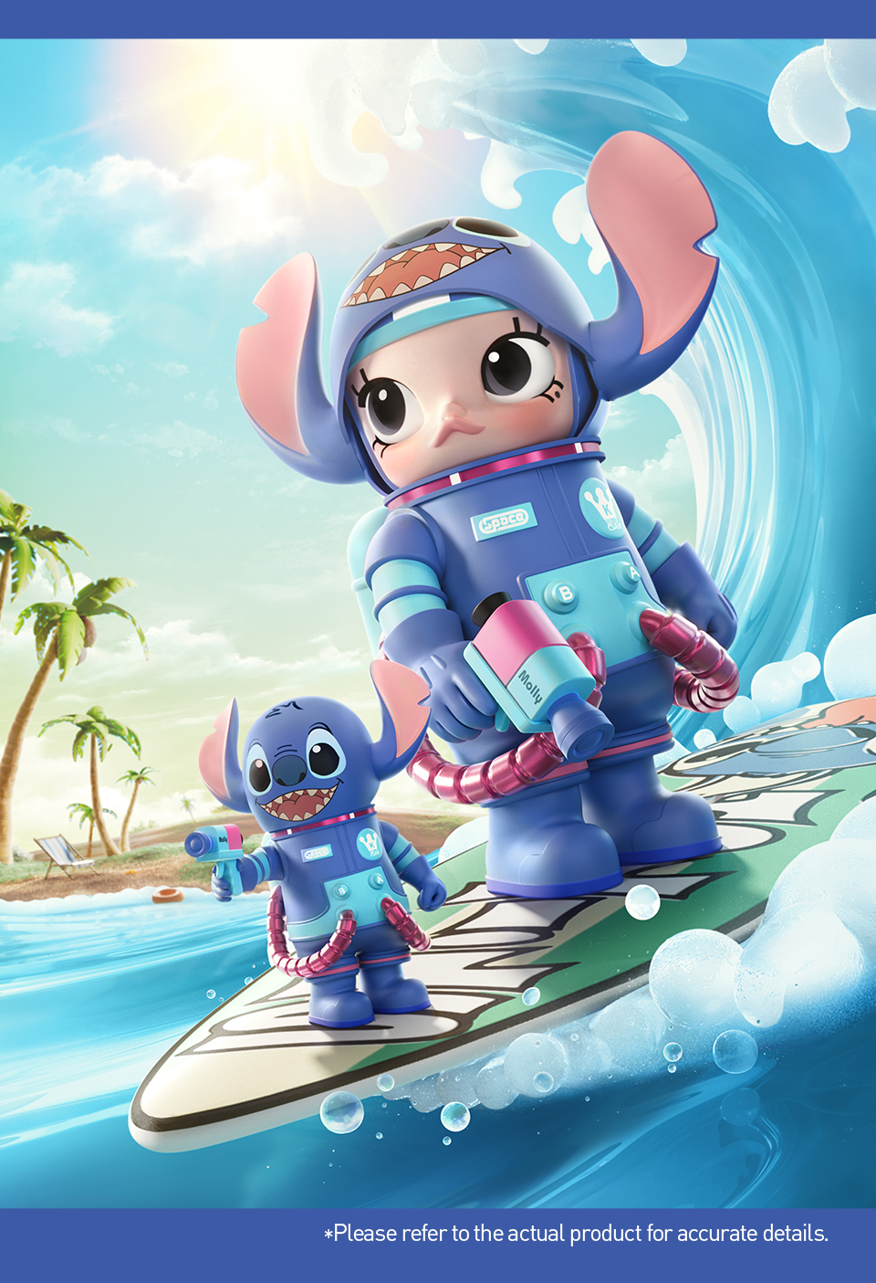 POP MART MEGA SPACE MOLLY 1000% Stitch | Shopee Thailand