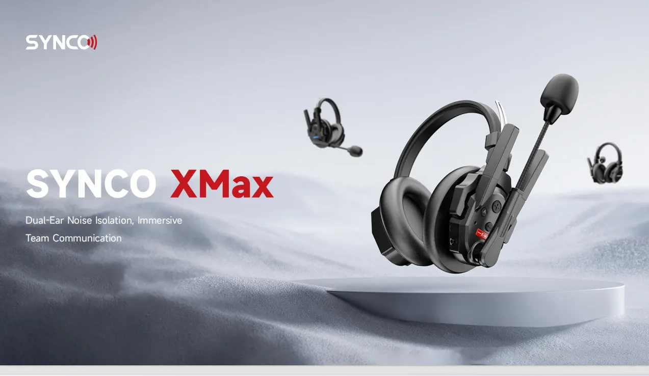 Synco Xtalk XMax X2Max X5Max X9Max X13Max ระบบอินเตอร์คอมไร้สาย 2.4G การสื่อสารชุดหูฟังแบตเตอรี่ ...