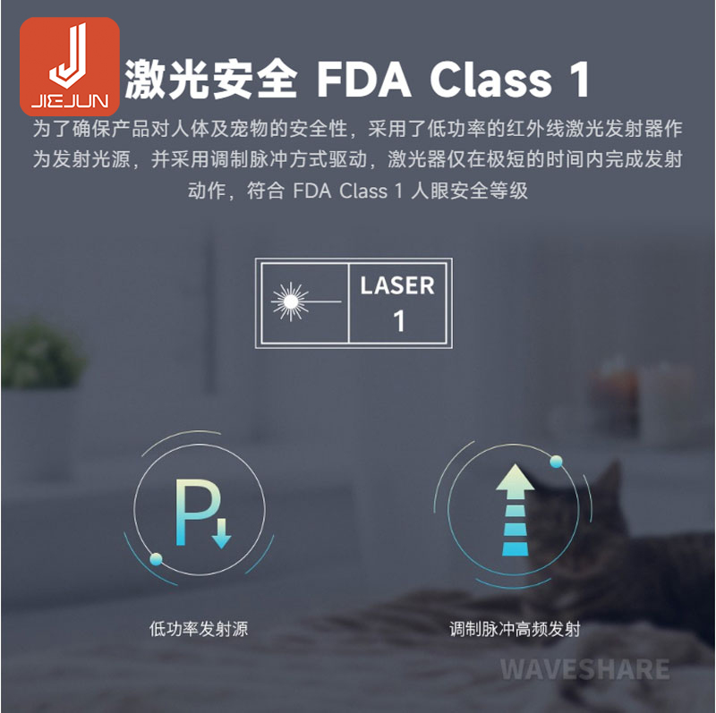 Raspberry PI 4B LiDAR โมดูลเซ็นเซอร์ Thran RPLIDAR C1 เรดาร์วัดเลเซอร์ ...