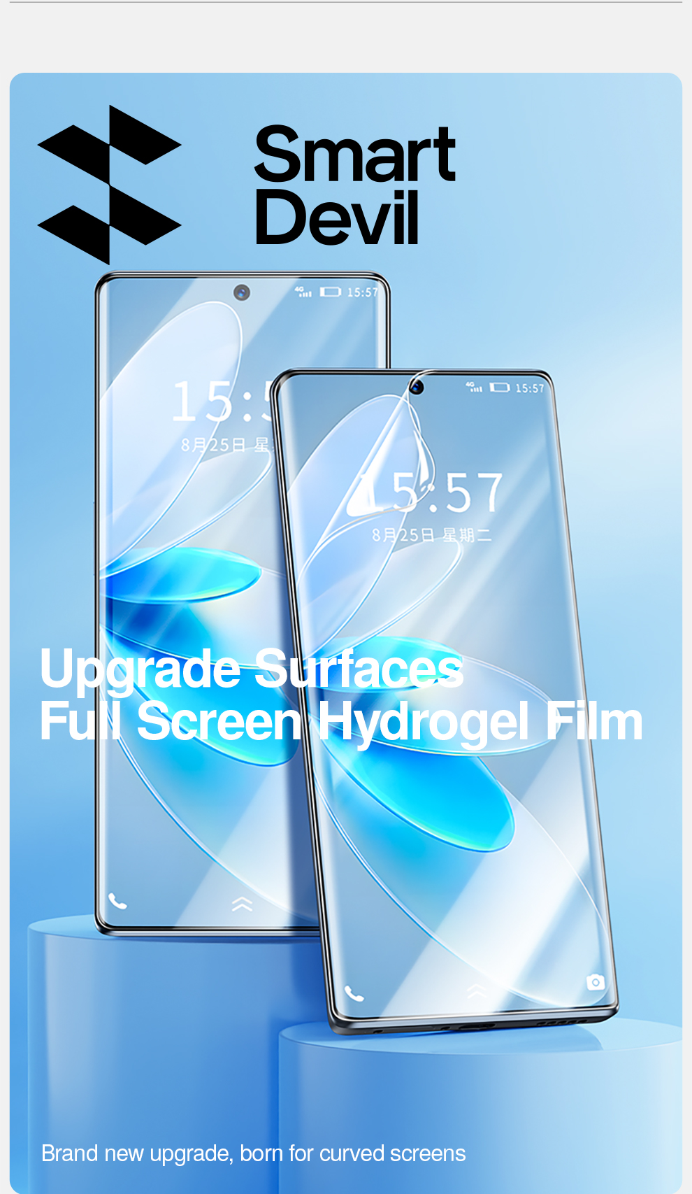 SmartDevil Hydrogel ฟิล์มนุ่มสําหรับ vivo X200 Ultra/X100/S18/S17/vivo S16 Pro/vivoS17 Pro เต็ม ...