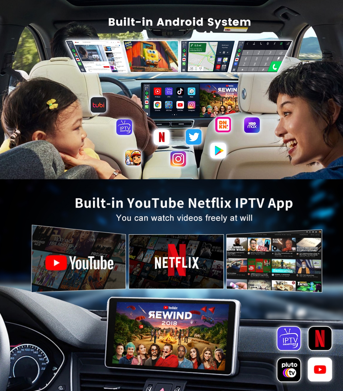 CarlinKit CarPlay Ai Box Plus Android 13 Qualcomm 6125 8-Core CPU ...