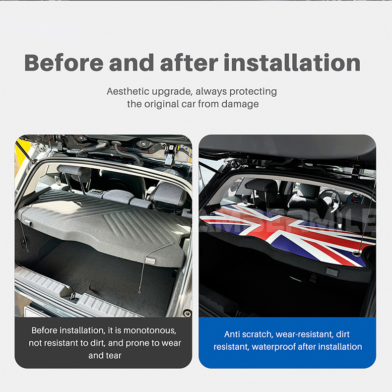 สําหรับ MINI ACEMAN J05 2024 2025 รถ Trunk Window Pad Trunk ด้านหลัง ...