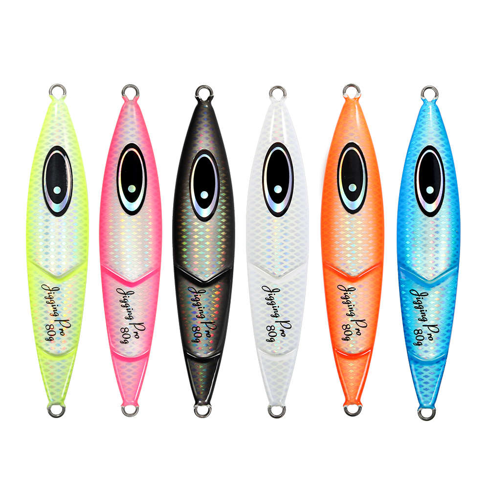Jigging PRO 80g 100g 120g 150g Cranky ช้า Jigging Lure ตกปลาน้ําเค็มช้า ...