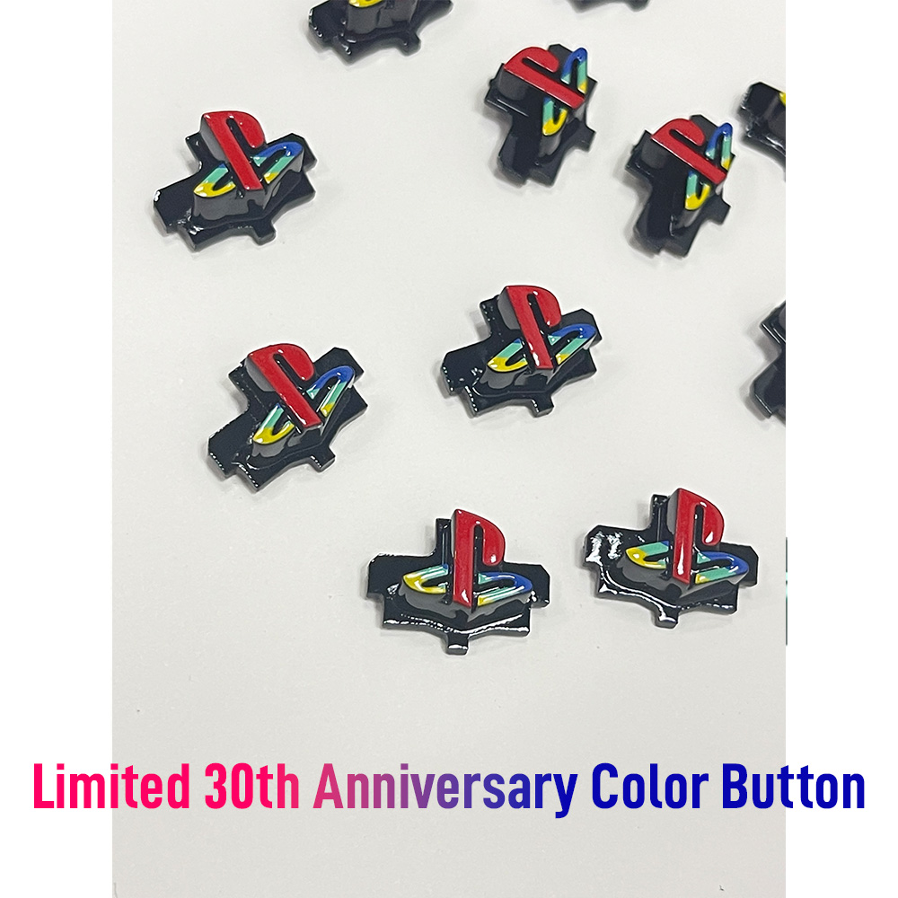 จํากัด 30th Anniversary ปุ่มสีสําหรับ PS5 Controller Shell Cover ...