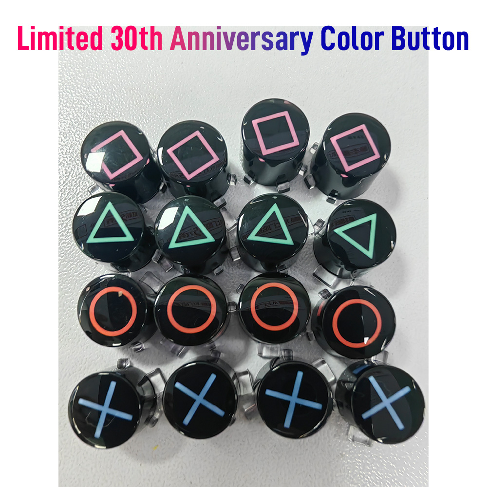 จํากัด 30th Anniversary ปุ่มสีสําหรับ PS5 Controller Shell Cover ...