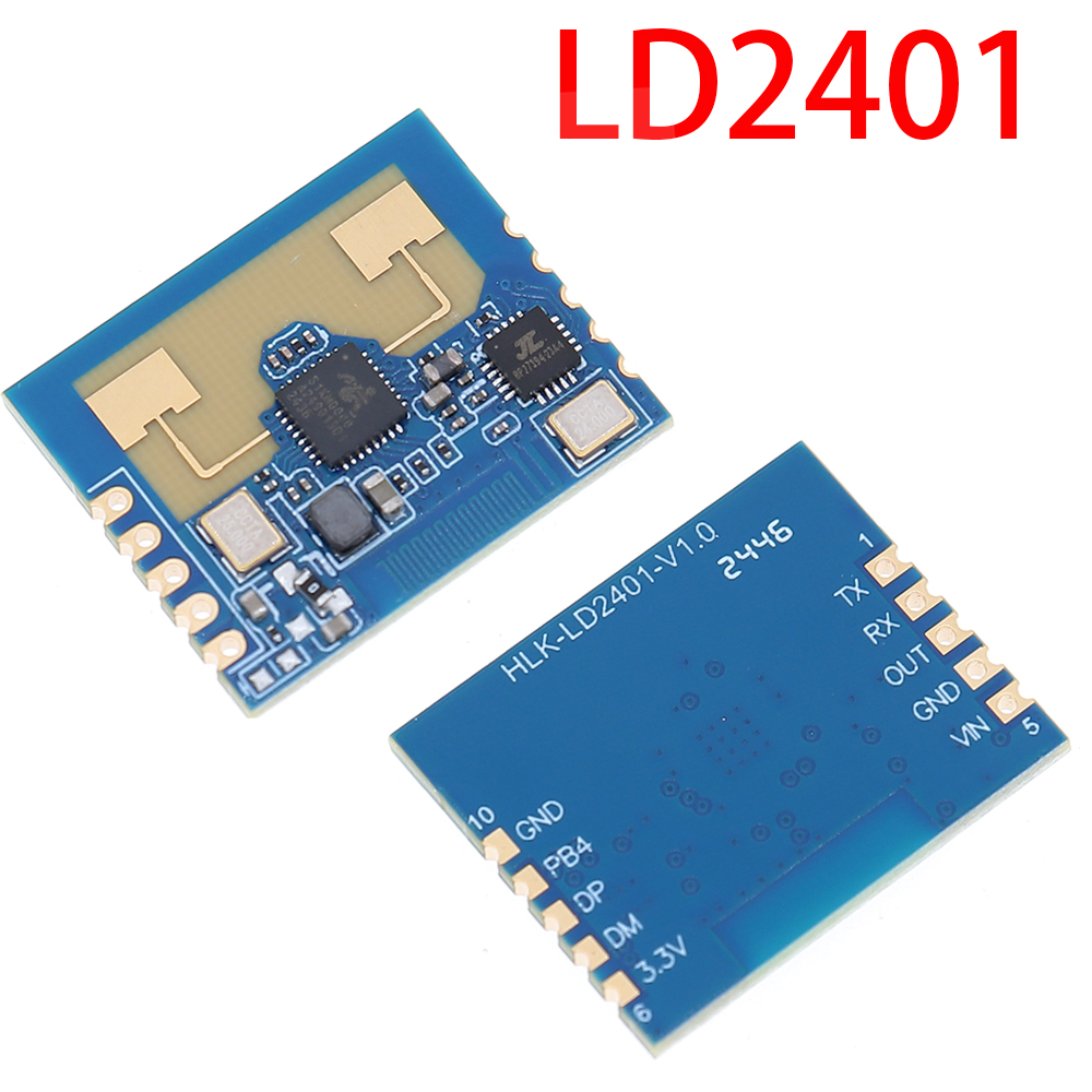 Hi-link ใหม่ HLK-LD2410 โมดูลเซนเซอร์เรดาร์ ความไวแสงสูง ขนาดเล็ก 24GHz ...