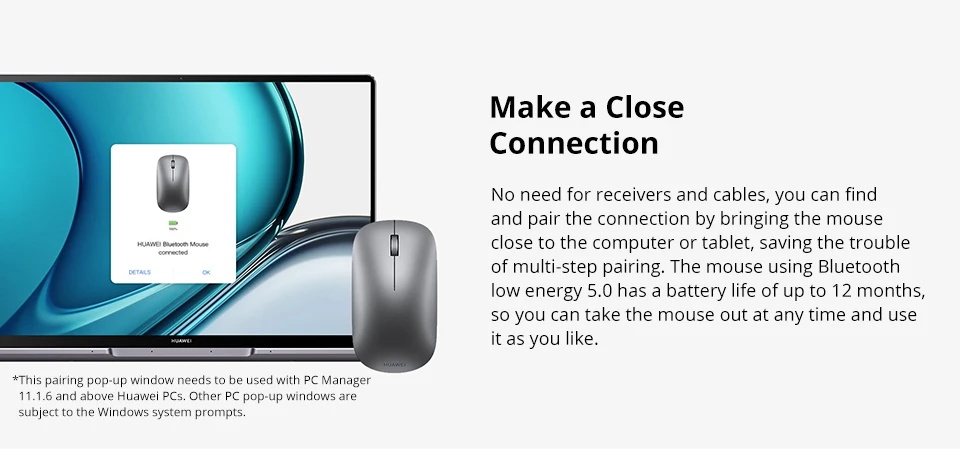 Original HUAWEI Bluetooth Mouse Youth Edition CD23 SE เมาส์เกมไร้สายแบบ ...